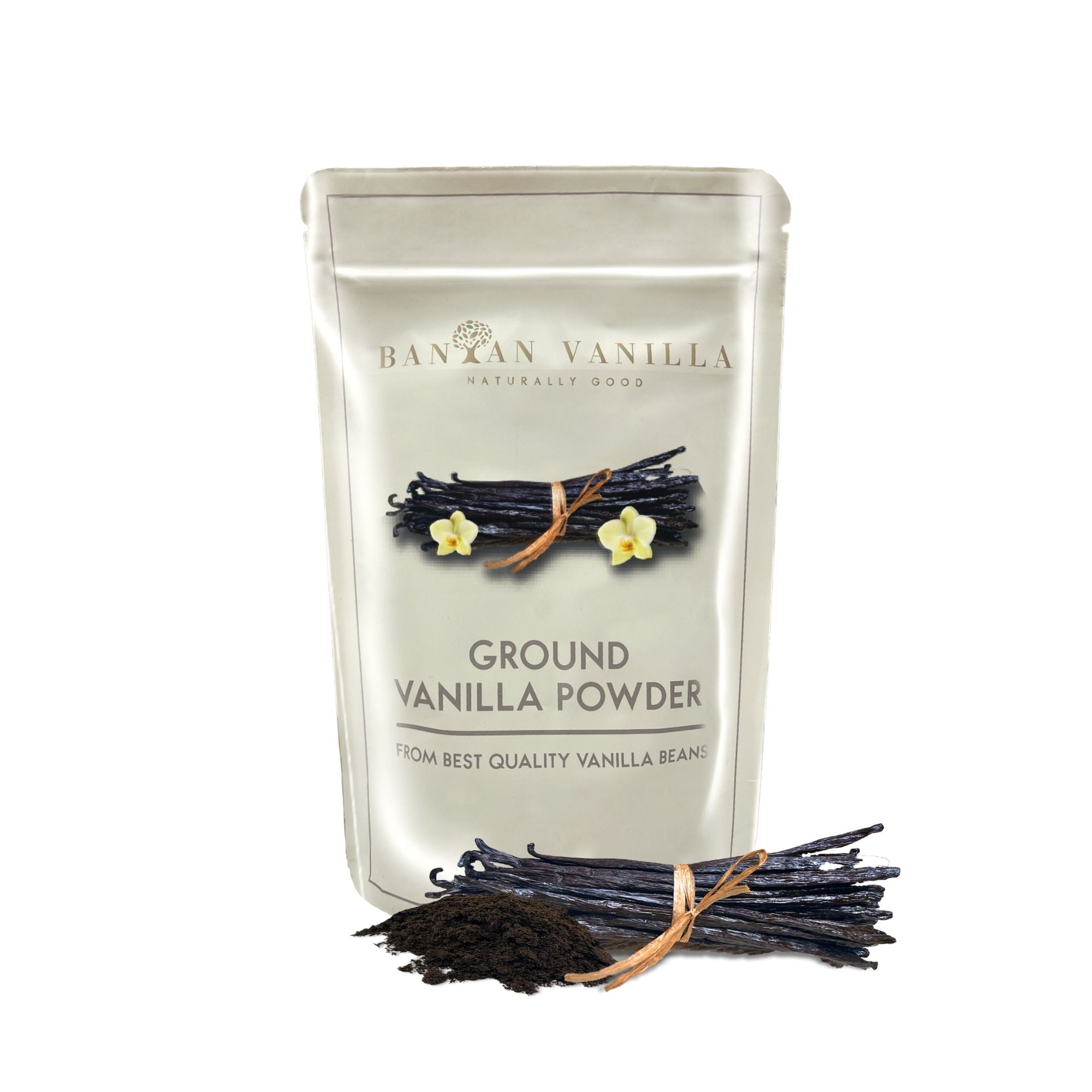 Premium Pure Ground Vanilla Powder with Authentic Vanilla Seeds - 100% ...